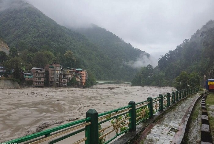 Sikkim: 10 Dead, Over 80 Missing As 14 Bridges Washed Away in Flash Flood