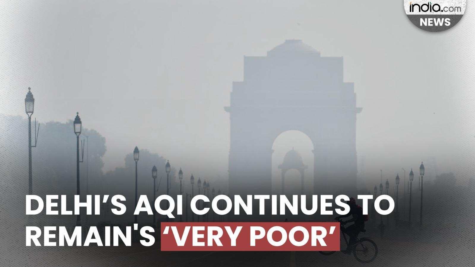 Air quality persists in ‘very poor’ category in Delhi | India.com