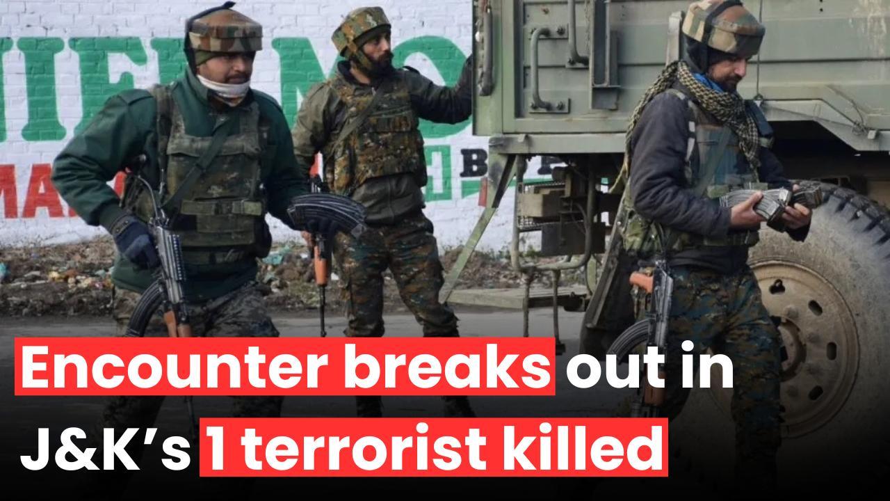 Encounter breaks out in J&K’s Shopian, 1 TRF terrorist killed | India.com