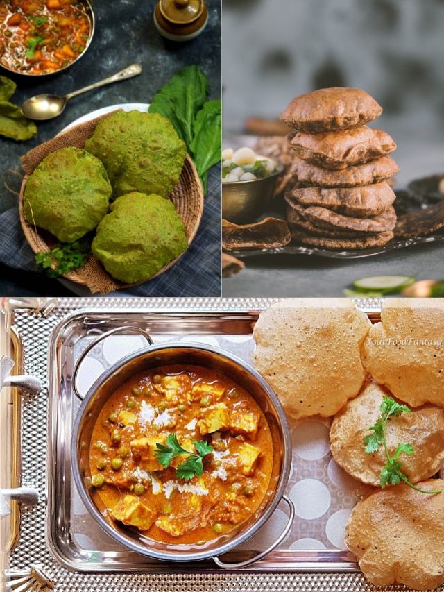 10 Poori Varieties - Stuffed Puri Recipes You Must Try