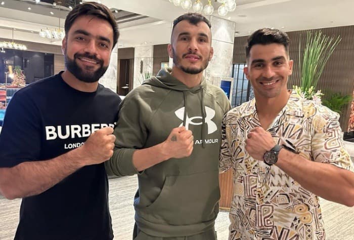 MMA Fighter Abdul Azim Badakhshi Wishes Rashid Khan, Afghanistan Luck ...