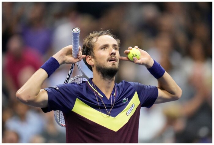 Paris Masters: Daniil Medvedev denies making ‘middle finger gesture ...