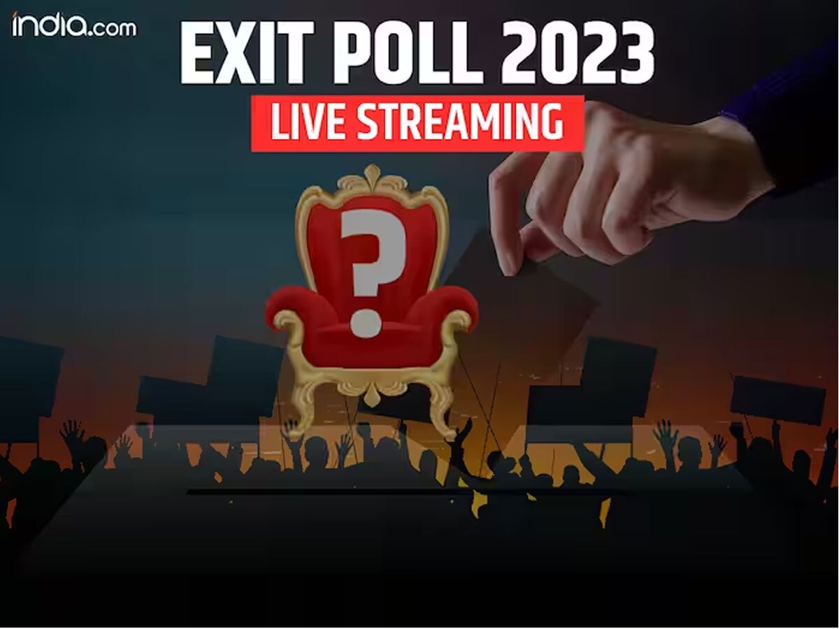 Exit Poll 2023: कब और कहां देखें MP, छत्तीसगढ़, राजस्थान, तेलंगाना और मिजोरम के एग्जिट पोल