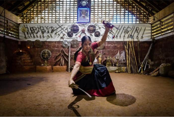Meet Meenakshi Gurukkal, 80-Year-Old Granny Who Gives Kalaripayattu ...