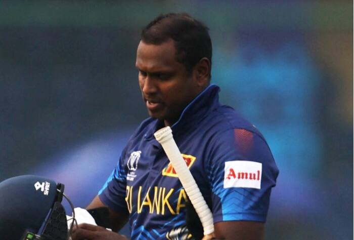 Angelo Mathews: Timed out | India.com