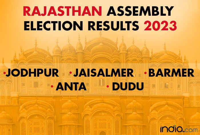 Rajasthan Assembly Election Results Live Updates: BJP Leads in Jodhpur ...