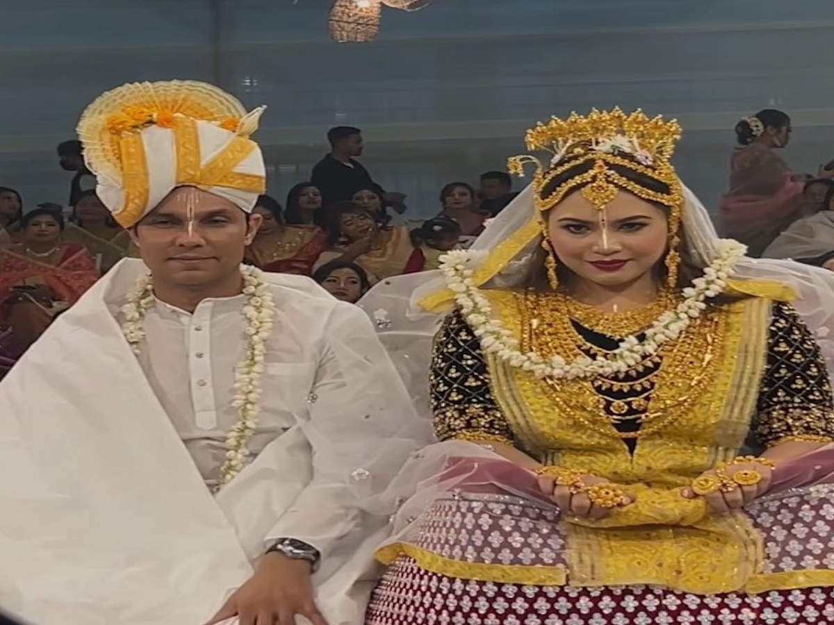 Randeep Hooda Wedding: रणदीप-लिन एक दूसरे के हुए,सामने आई शादी की पहली ...