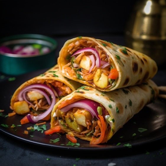 Spice Up Your Day with Paneer Kathi Roll: A Kolkata Classic