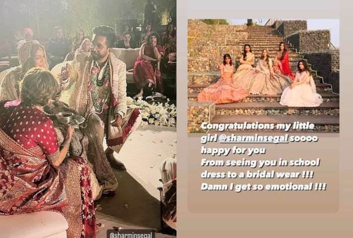 Sharmin Segal Niece of Sanjay Leela Bhansali Marries Aman Mehta See Pics