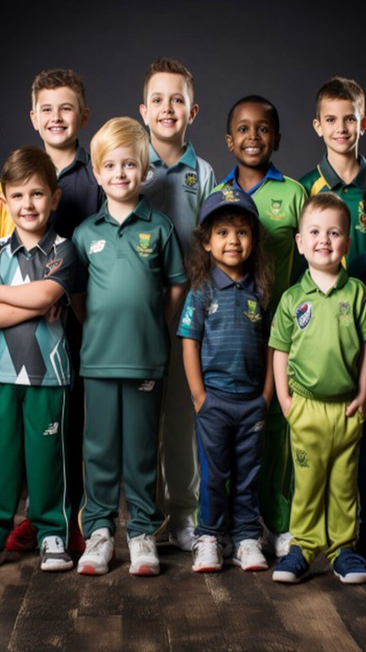 ICC World Cup Special 2023: AI Imagines All Skippers As Kids | PICS