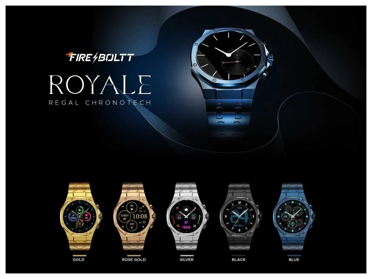 1.43 इंच की AMOLED स्क्रीन और मेटेलिक बॉडी के साथ लॉन्च हुआ Fire-Boltt ...