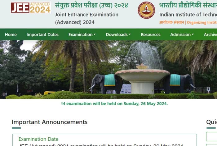 JEE Advanced 2024 Exam on May 26; Registration Schedule, Syllabus Here