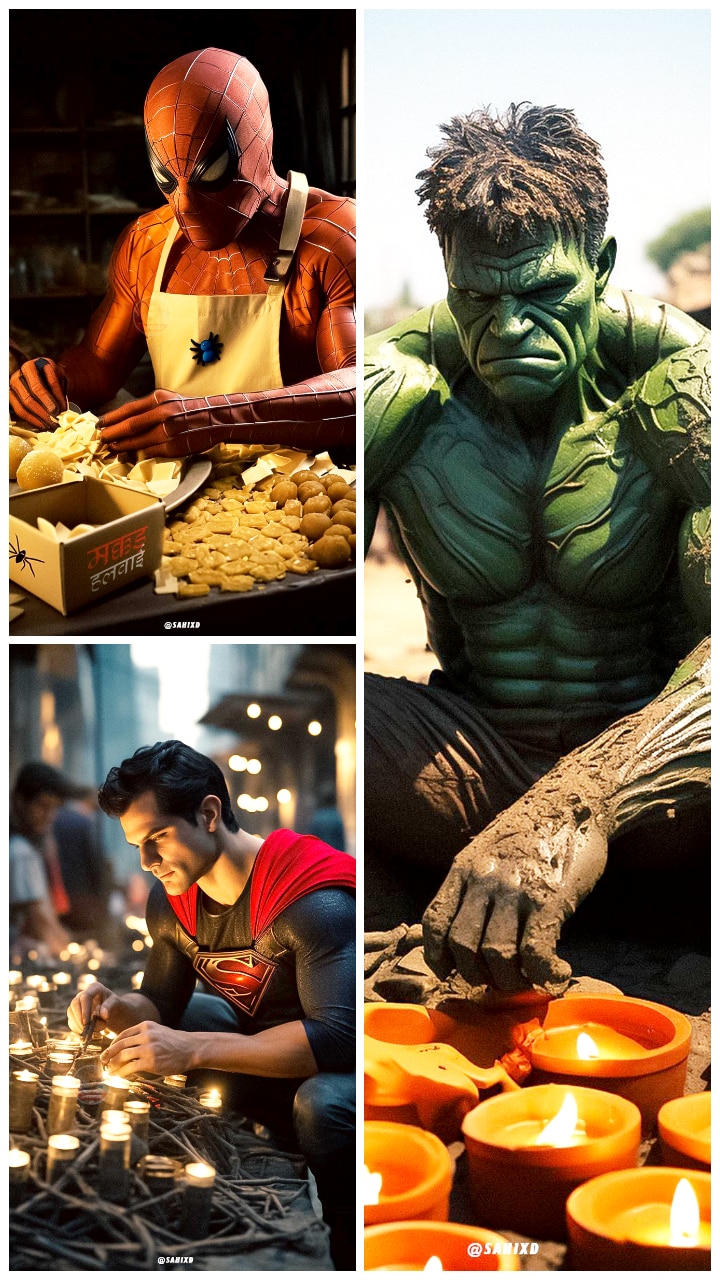 Hulk To Spiderman: Here's How Superheroes Preparing For Diwali