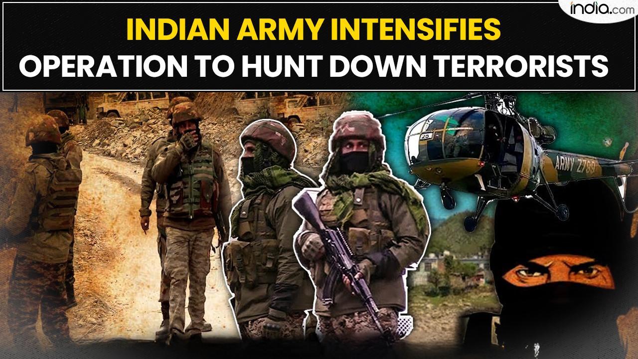 With choppers, Indian Army intensifies operation in Rajouri to hunt ...