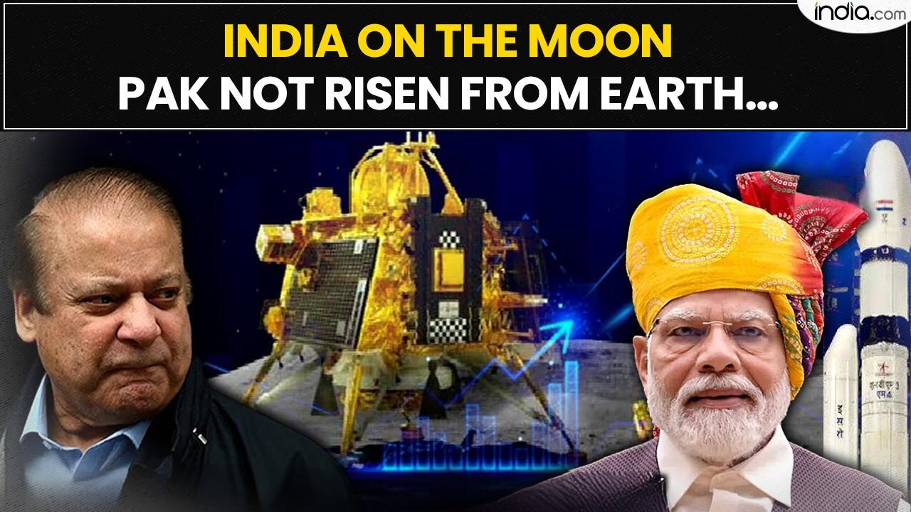 Nawaz Sharif praises PM Modi’s leadership: “India on the moon, Pak not ... Nawaz Sharif praises PM Modi’s leadership: “India on the moon, Pak not ...