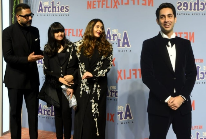 Aishwarya Rai Bachchan is a Supportive Mami as She Cheers For Agastya at The Archies Screening ...