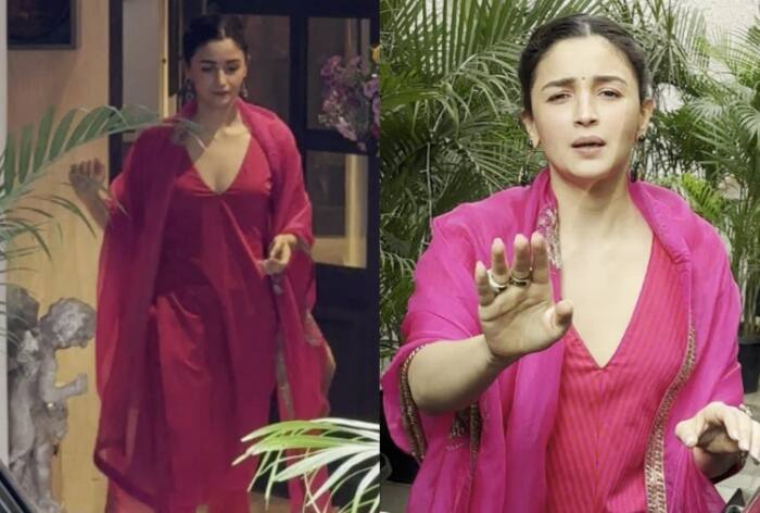 Alia Bhatt Dons Rani Pink Suit For Friend’s Mehendi Ceremony, Netizens Say ‘Our ONLY Bhabhi ...