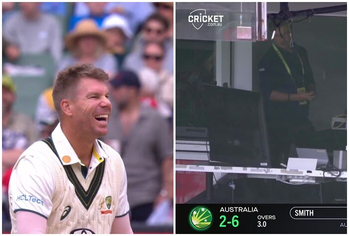 David Warner AMUSED as Aus vs Pak 2nd Test at MCG Paused After Umpire ...