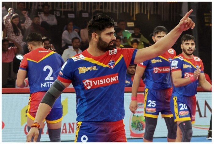 Pro Kabaddi League 2023: UP Yoddhas’ Pardeep Narwal Aims For 100th Super 10 In Ongoing PKL ...