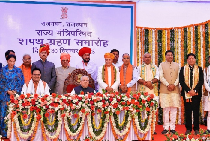 Rajasthan Cabinet Expansion 17 First Timers Among 22 Ministers