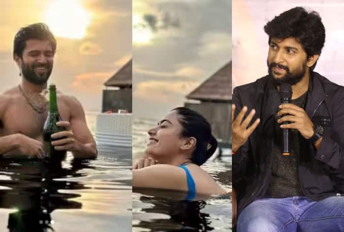 Nani Apologises On Displaying Vijay Devarakonda and Rashmika Mandanna Vacation Pics at Hi Nanna ...