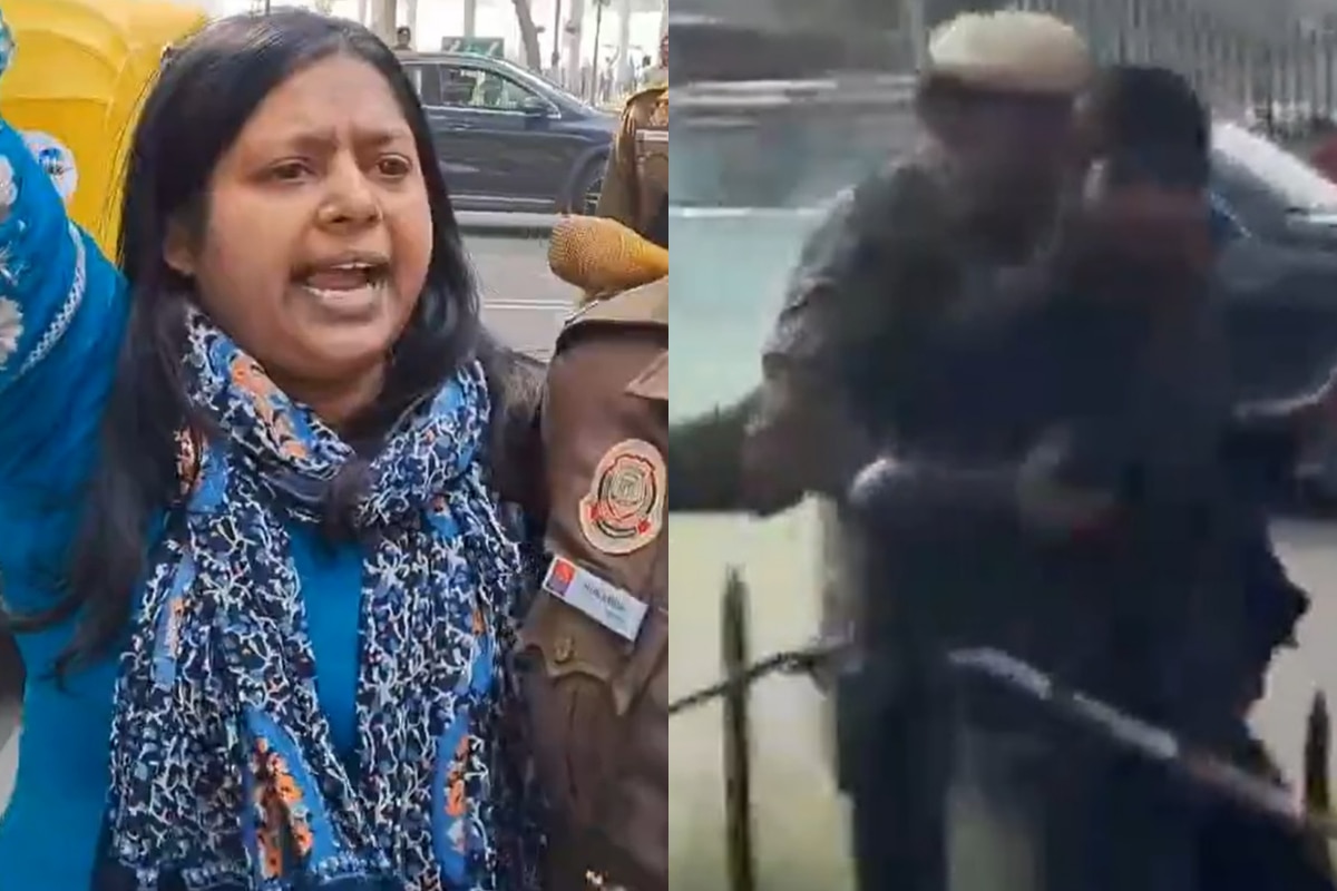 Lok Sabha Security Breach: Man, Woman Caught Outside Parliament With ...
