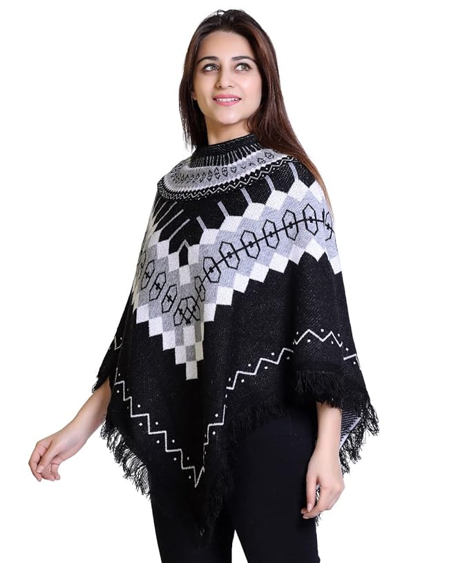 Amazon Deals: Get Women's Winter Ponchos at a Jaw-Dropping Rate 73% Off