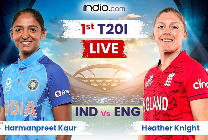 Highlights - IND-W Vs ENG-W, 1st T20I: England Beat India By 38 Runs