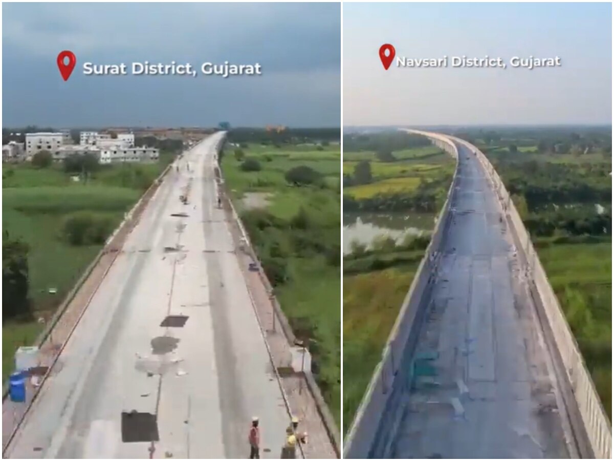 Bullet Train Corridor: बुलेट ट्रेन के लिए 100KM का ट्रैक तैयार, 230 KM ...