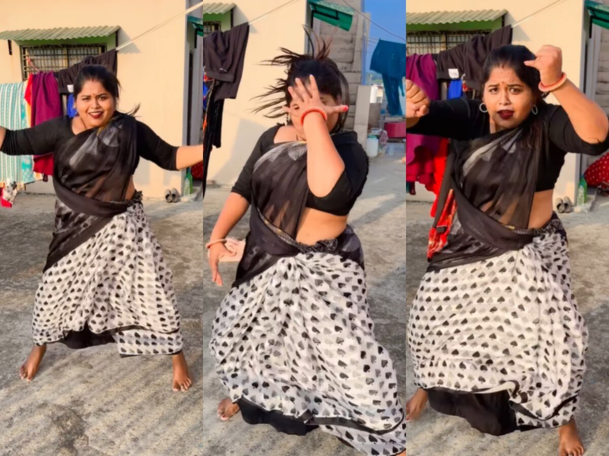 Woman Dance Video: म्यूजिक बजा तो खुद को रोक नहीं पाई महिला, छत पर ही ...