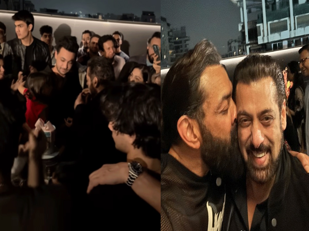 Salman Khan Birthday: बहन और भतीजी के साथ दबंग खान ने किया बर्थडे ...