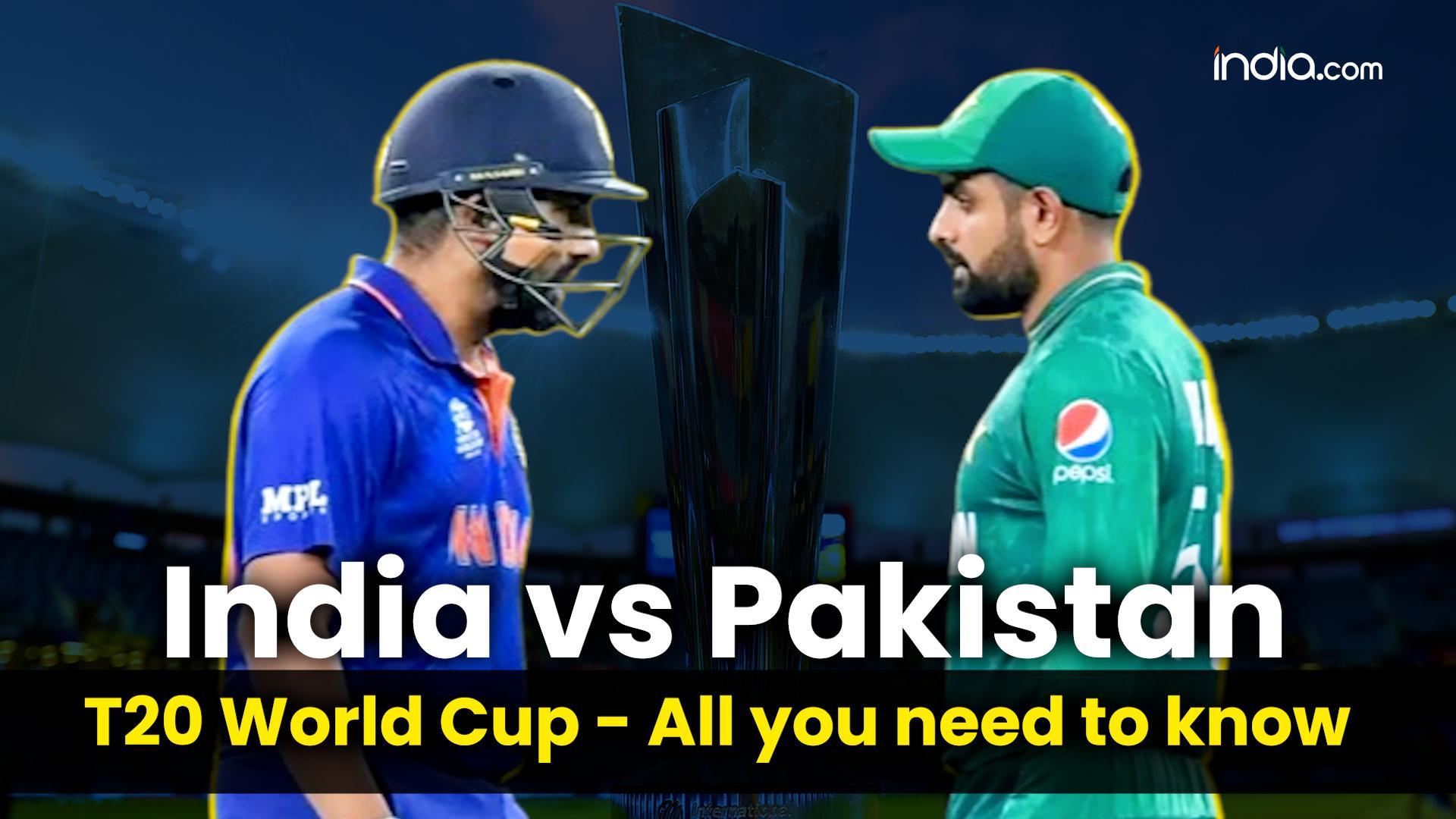 T20 World Cup: India vs Pakistan Date & Schedule- All you need to know ...