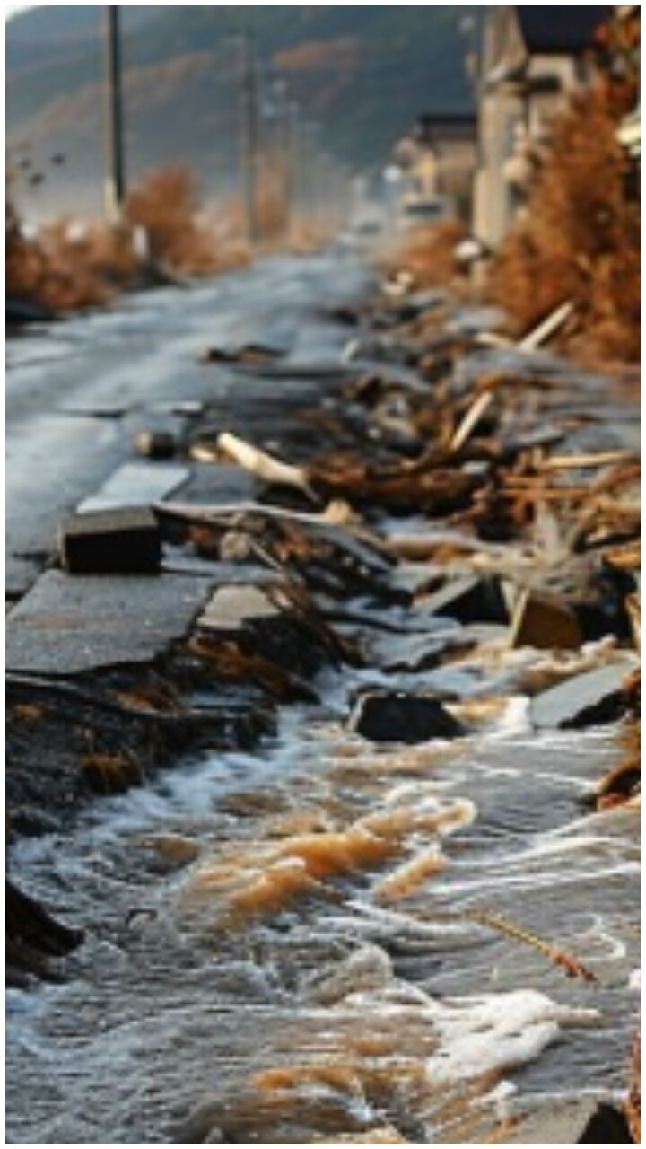 Japan में सुनामी के समय कैसा था मंजर? AI ने जो दिखाया, डर जाएंगे