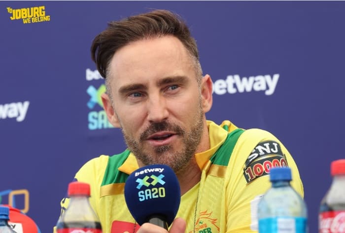 Johannesburg Super Kings Captain Faf Du Plessis Eyes South Africa ...