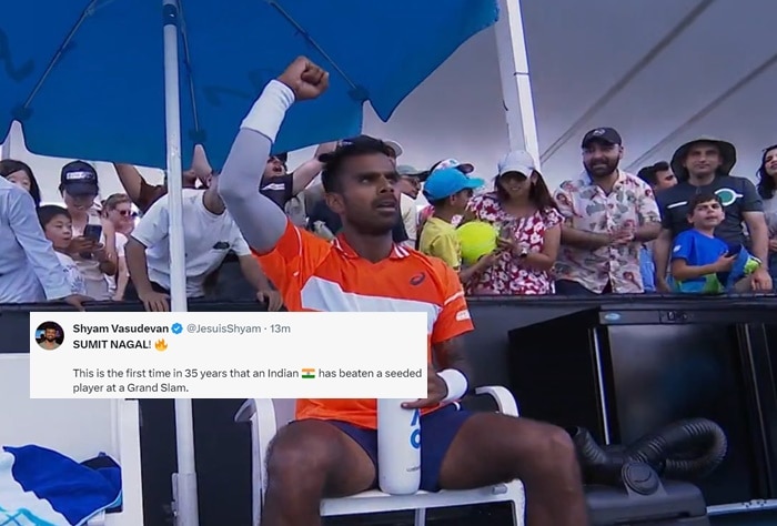 Sumit Nagal BREAKS X With Historic Win at Australian Open 2024 Over ...