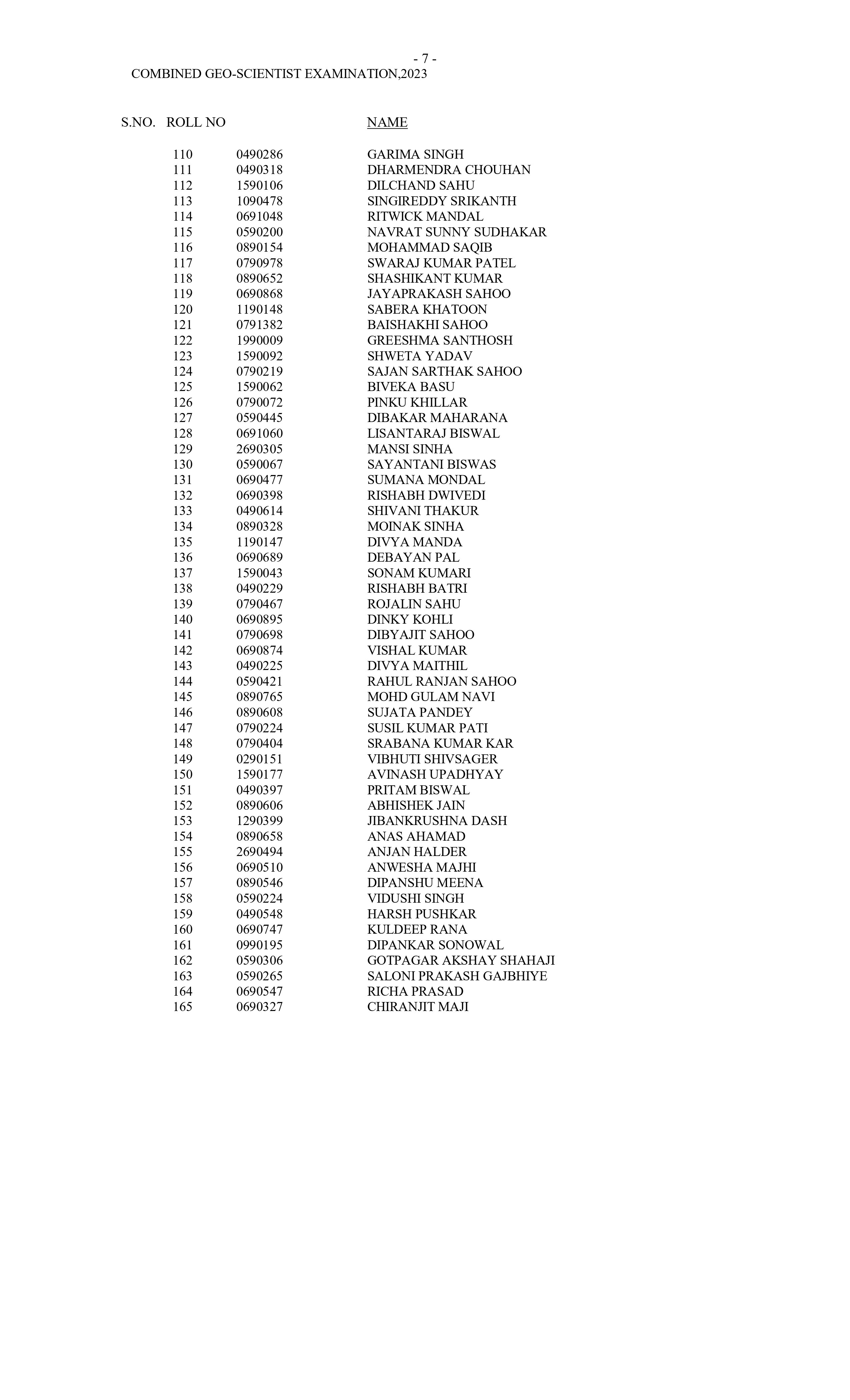 UPSC Combined Geo-Scientist Final Result 2023 Declared at upsc.gov.in ... UPSC Combined Geo-Scientist Final Result 2023 Declared at upsc.gov.in ...