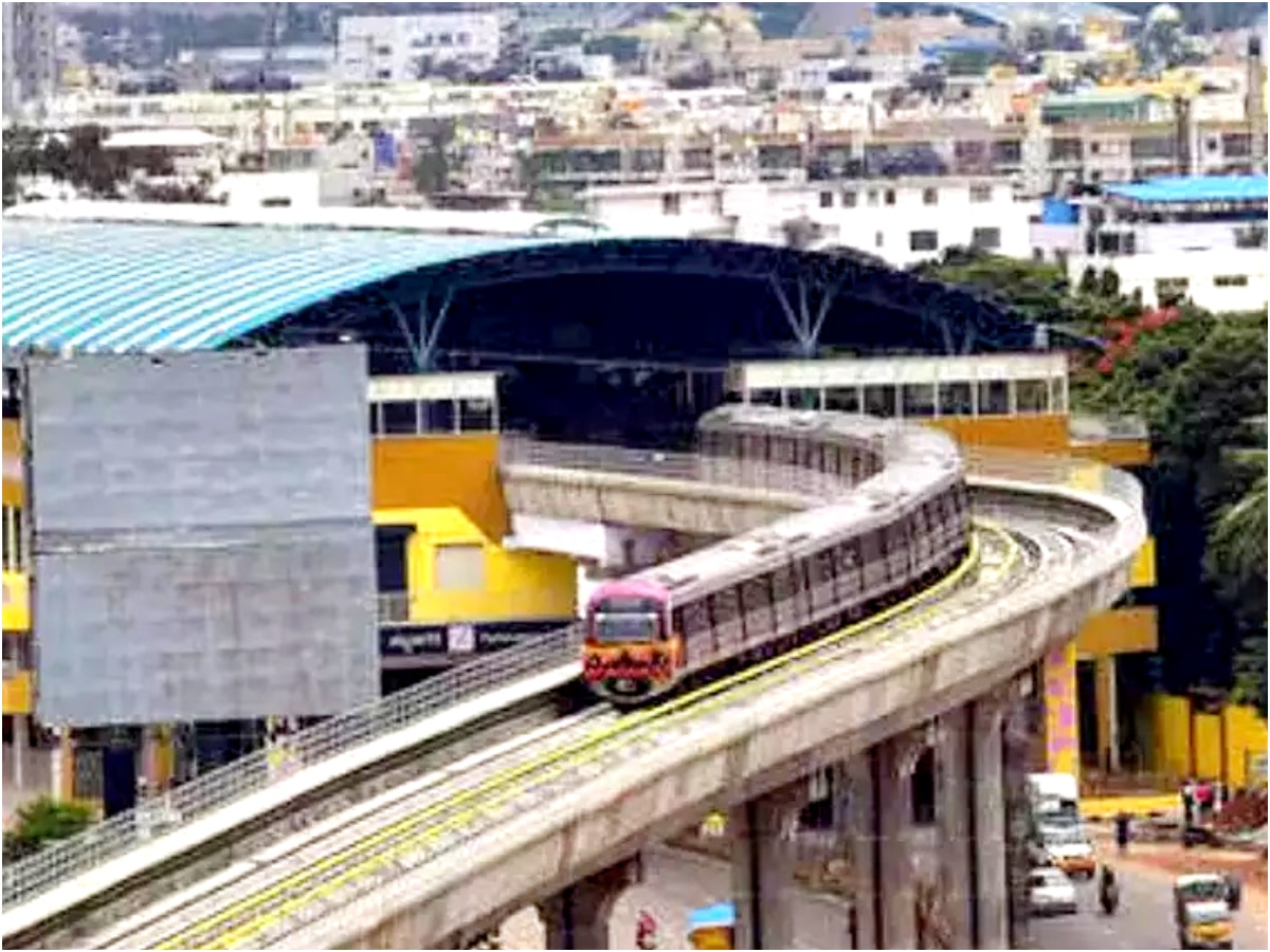 Bengaluru Metro Namma Metro Yellow Line Completion Faces 6-Month Launch ...