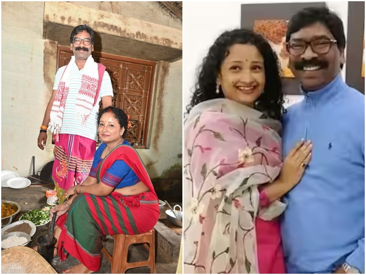 शादी की सालगिरह पर Hemant Soren से मिली पत्नी कल्पना, सोशल मीडिया पर ...