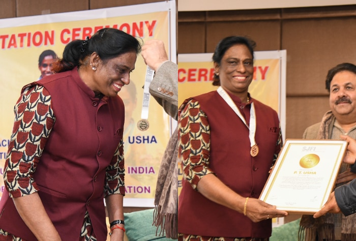 SJFI And DSJA Honour PT Usha With 'Lifetime Achievement Award'