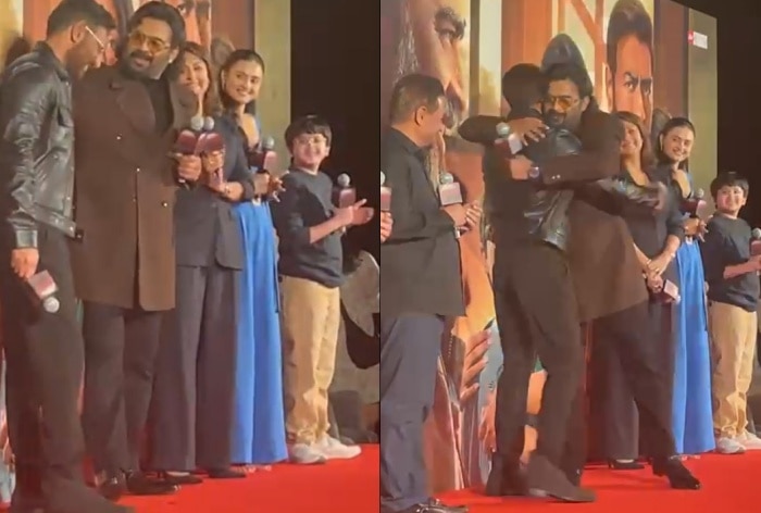 ‘Ajay Devgn is The Real Singham of Industry’: R Madhavan Hugs Ajay at ...