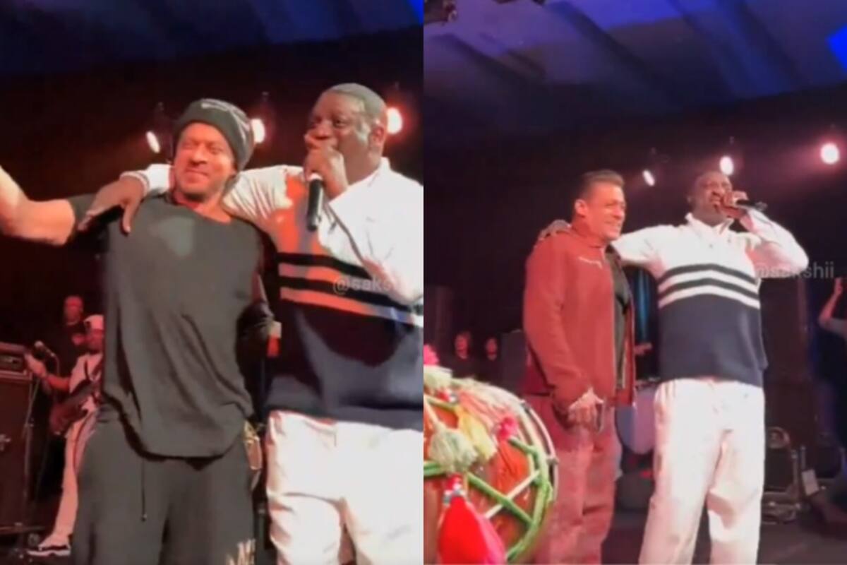 Akon Wedding Akon Makes Shah Rukh Khan Dance, Salman Sing 'Chammak