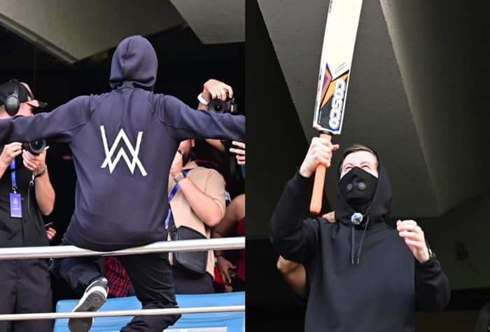 Alan Walker Makes Stylish Entry at M Chinnaswamy at RCB Unbox 2024 ...