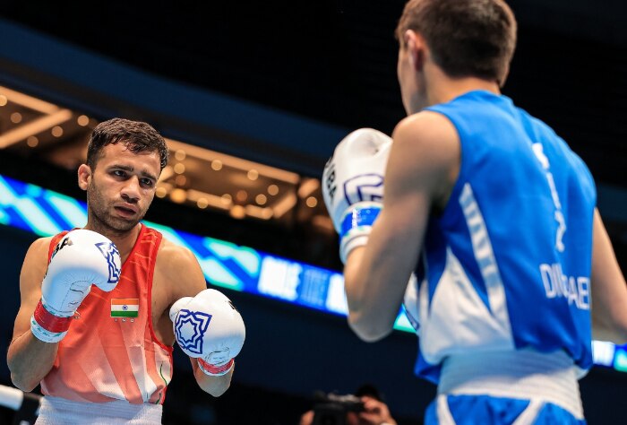 Deepak Bhoria Goes Down Fighting On Opening Day Of 1st World Olympic ...