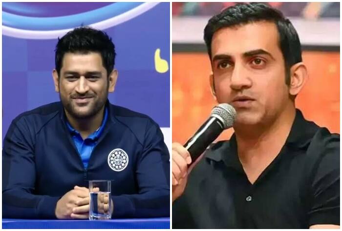 Gautam Gambhir Indirectly SLAMS MS Dhoni Over VIRAL Advertisement Ahead of IPL 2024 Match ...