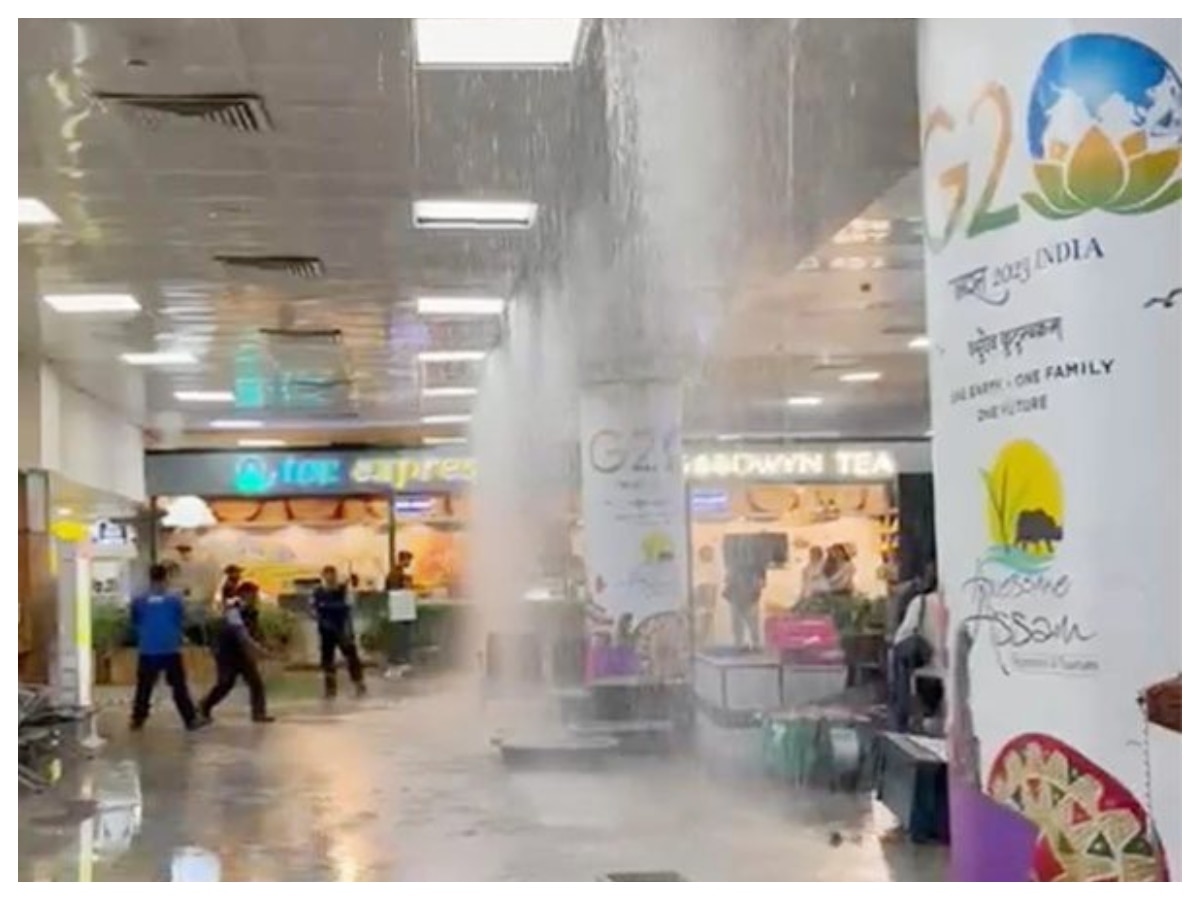 Assam Rains: Sudden Downpour, Storm Damage Guwahati Airport; Several ...