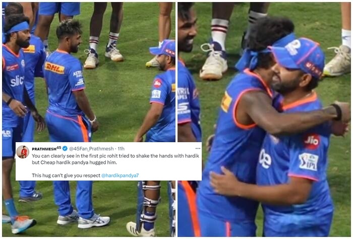 Rohit Sharma Fans TROLL Hardik Pandya Over Fake Hug to End MI Captaincy Rift Rumours Ahead of ...