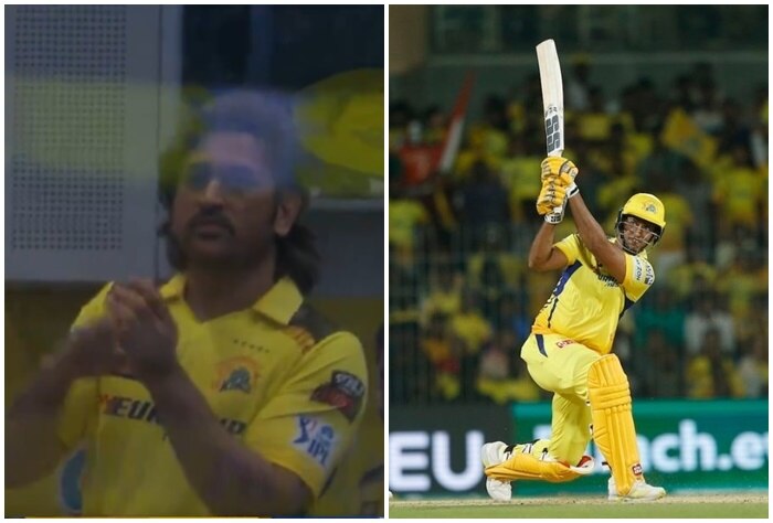 MS Dhonis REACTION When Shivam Dube Reaches Fifty During CSK vs GT IPL ...