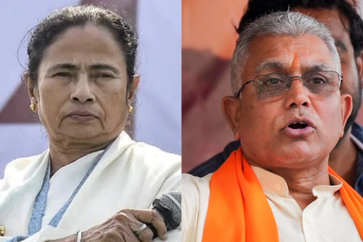 'She Must Identify Her Own Father': BJP's Dilip Ghosh On Mamata Banerjee; TMC Approaches ECI