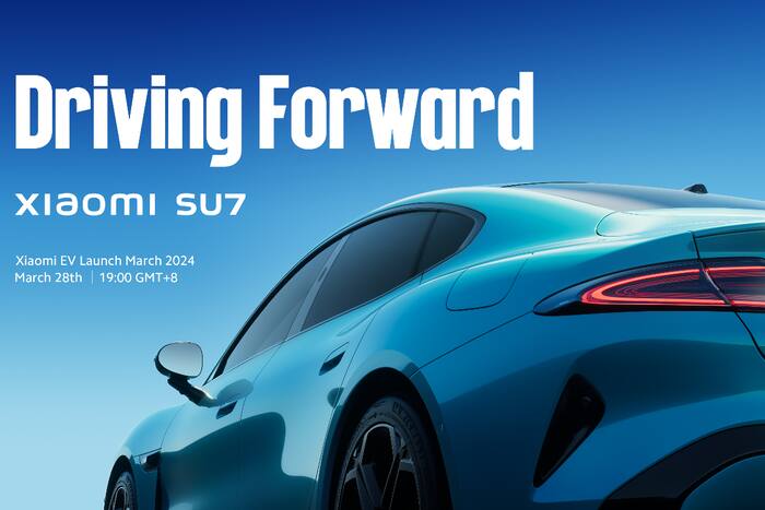 Xiaomi's First Electric Car Su7 To Be Launched On March 28 In Three ...