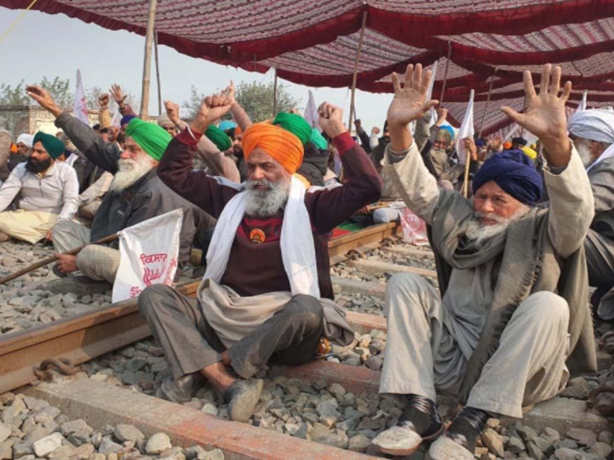 Farmers Protest: Nationwide Rail Roko Andolan TODAY, Section 144 ...
